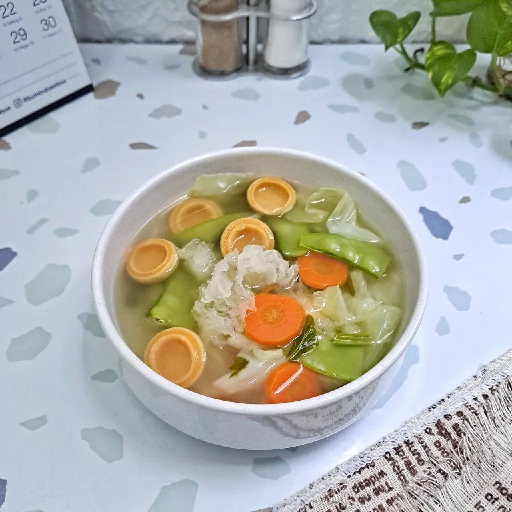 Resep Sop Kapri Sosis Jamur Es Sederhana Rumahan di Yummy App