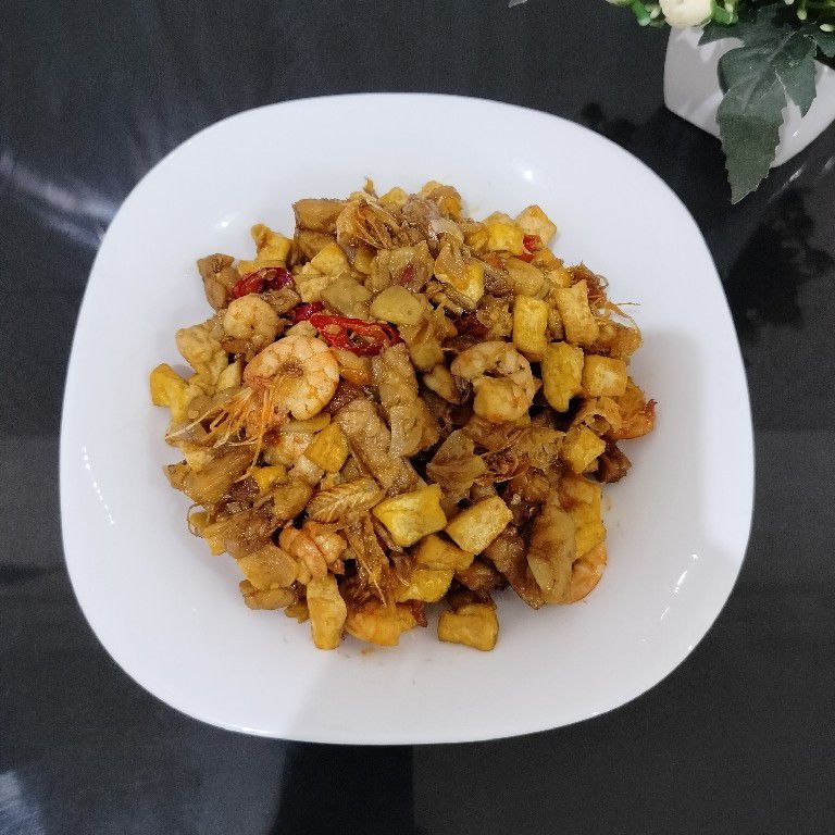 Resep Orek Tahu Tempe Udang Sederhana Rumahan di Yummy App