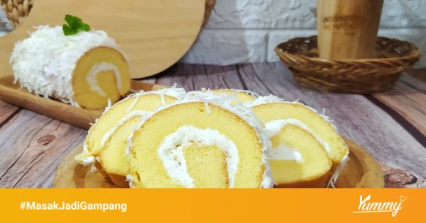 Resep Cheese Roll Cake Sederhana Rumahan Di Yummy App