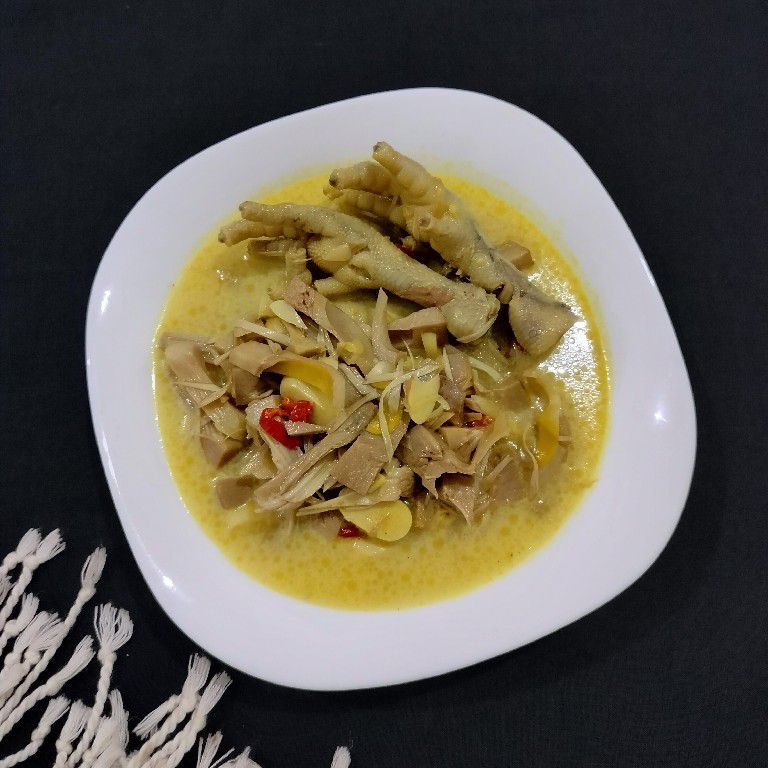 Resep Lodeh Tewel Ceker Ayam Sederhana Rumahan Di Yummy App
