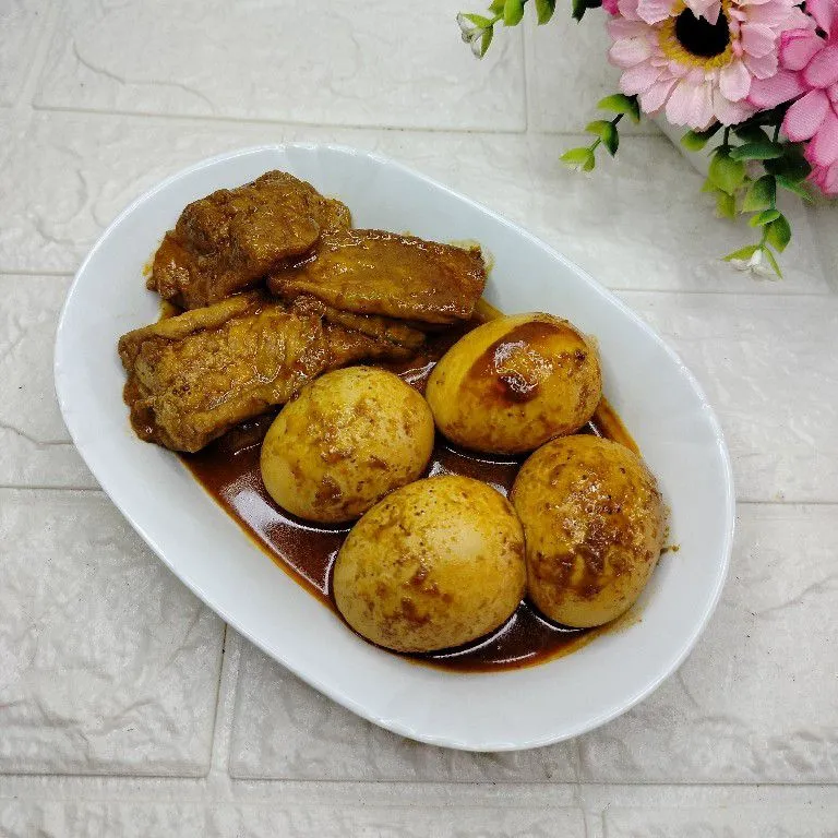 Resep Telur Tahu Bumbu Rendang Sederhana Rumahan Di Yummy App