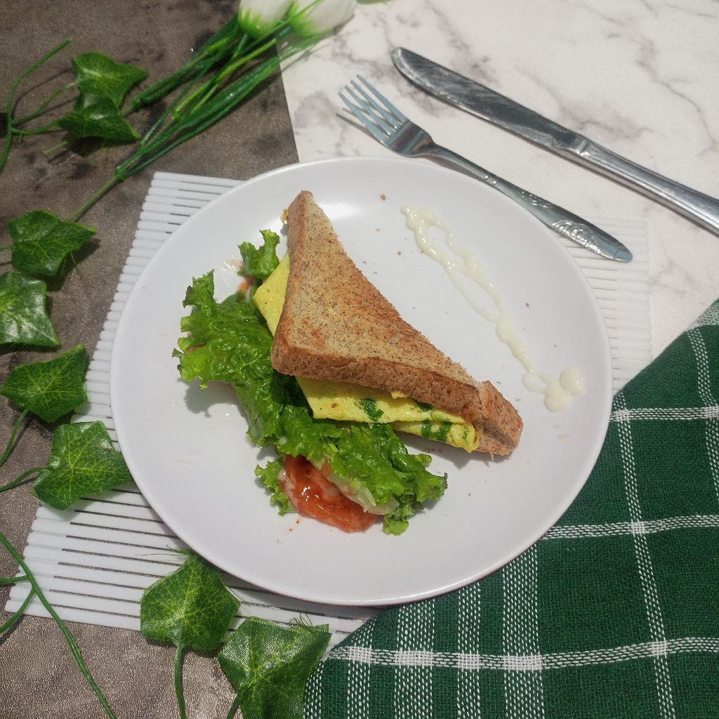 Resep Sandwich Roti Gandum Sederhana Rumahan di Yummy App