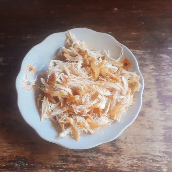 Resep Nasi Cokot Ayam Suwir Pedas Manis