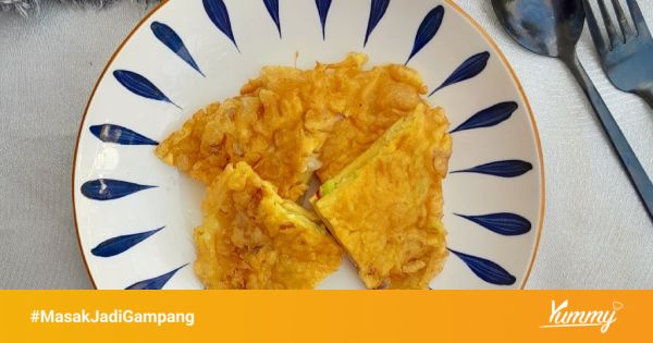 Resep Telur Dadar Kriwil Tepung Beras Sederhana Rumahan Di Yummy App