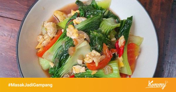 Resep Tumis Pakcoy Saus Tiram Sederhana Rumahan Di Yummy App