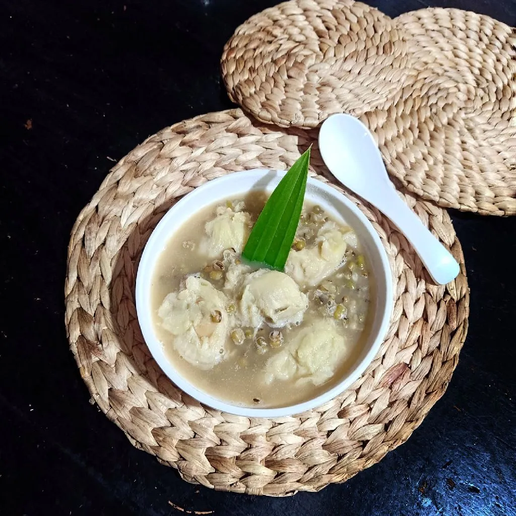 Resep Bubur Kacang Hijau Durian Sederhana Rumahan di Yummy App