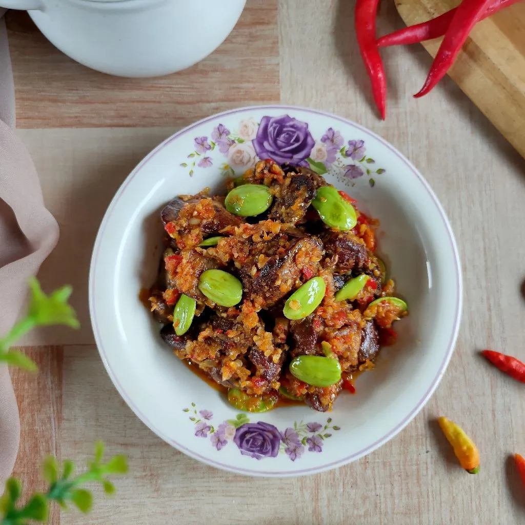 Resep Hati Ampela Balado Pete Sederhana Rumahan di Yummy App