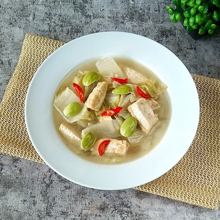 Resep Sayur Tahu Sawi Putih Sederhana Rumahan di Yummy App