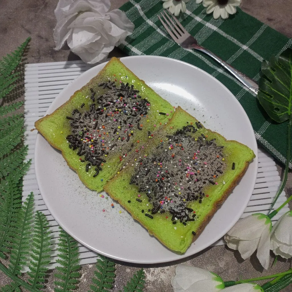 Resep Roti Selai Pandan Tabur Kopi Bubuk Sederhana Rumahan di Yummy App