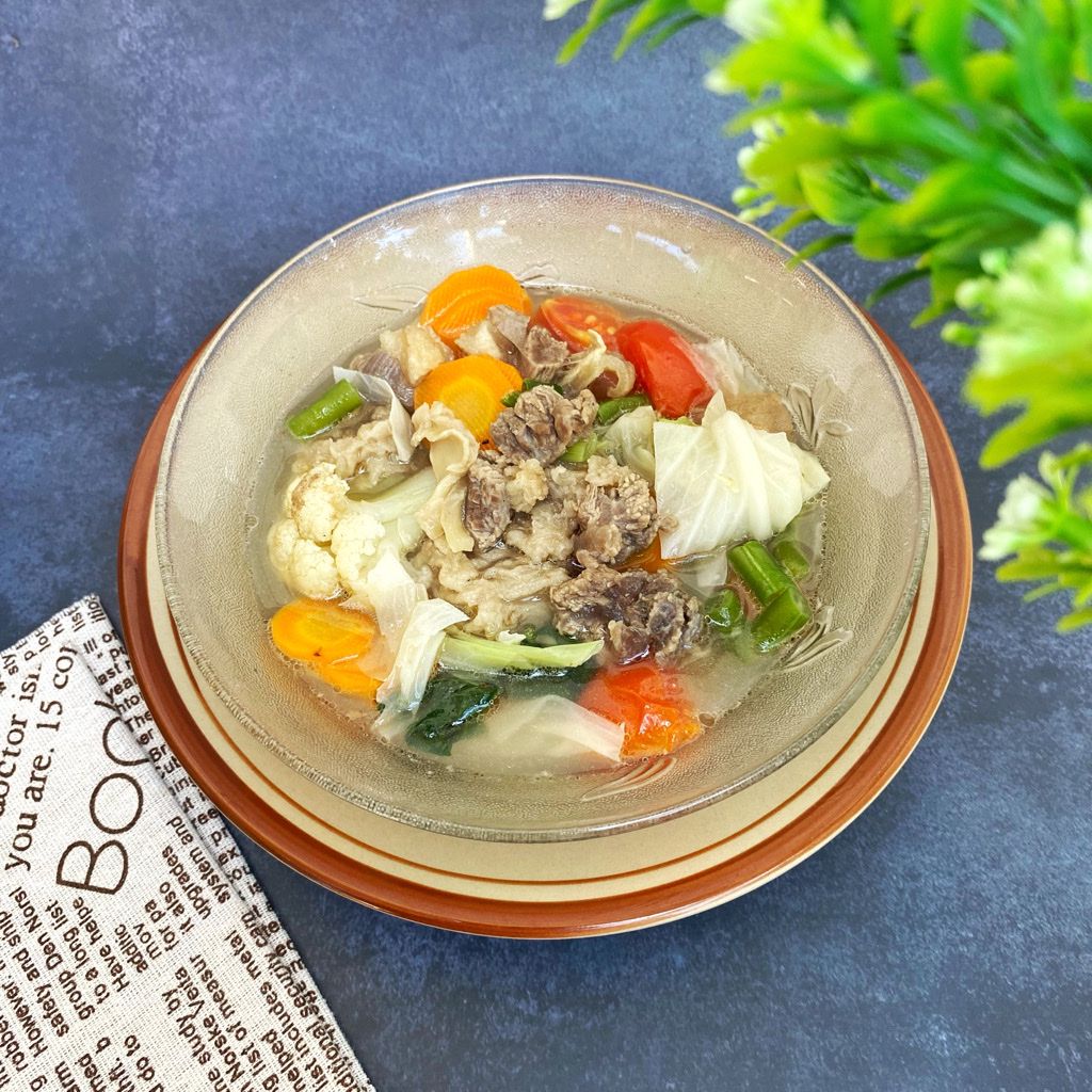 Resep Sop Tetelan Sapi Sederhana Rumahan di Yummy App