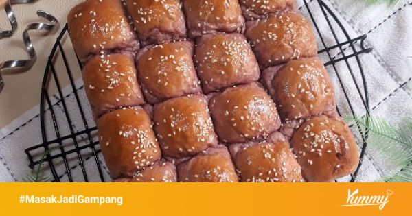 Resep Roti Sobek Manis Ubi Ungu Sederhana Rumahan di Yummy App Resep Roti Sobek Manis Ubi Ungu Sederhana Rumahan di Yummy App