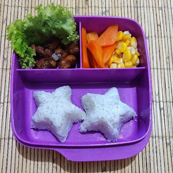 Resep Bento Bintang Kecil di Langit Sederhana Rumahan di Yummy App