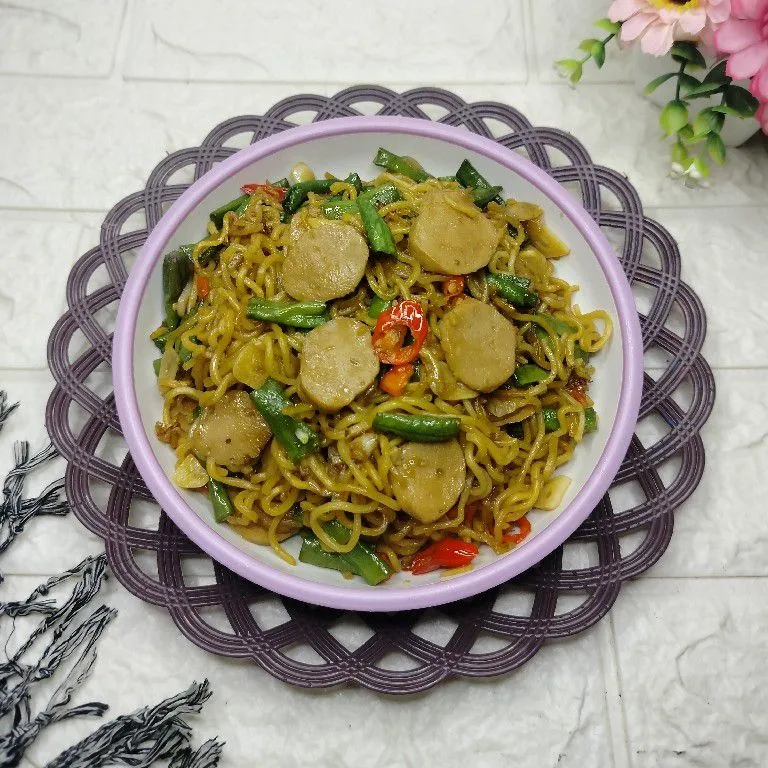 Resep Oseng Mie Bakso Kacang Panjang Sederhana Rumahan di Yummy App