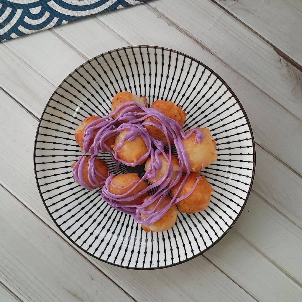 Resep Tape Goreng Keju Selai Taro Sederhana Rumahan di Yummy App