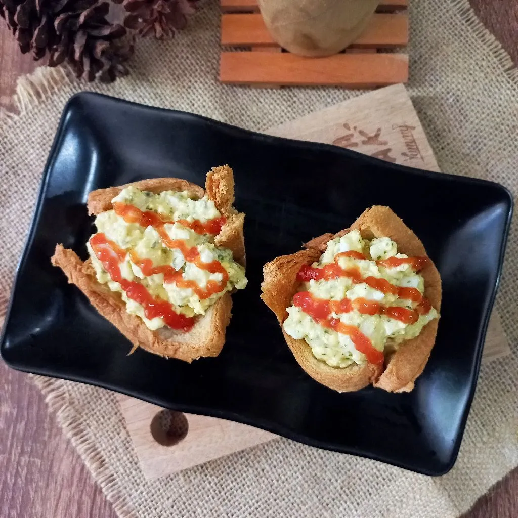 Resep Mangkuk Roti Telur Mayo Sederhana Rumahan di Yummy App