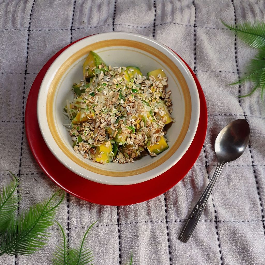 Resep Avocado Cheese Oatmeal Sederhana Rumahan di Yummy App
