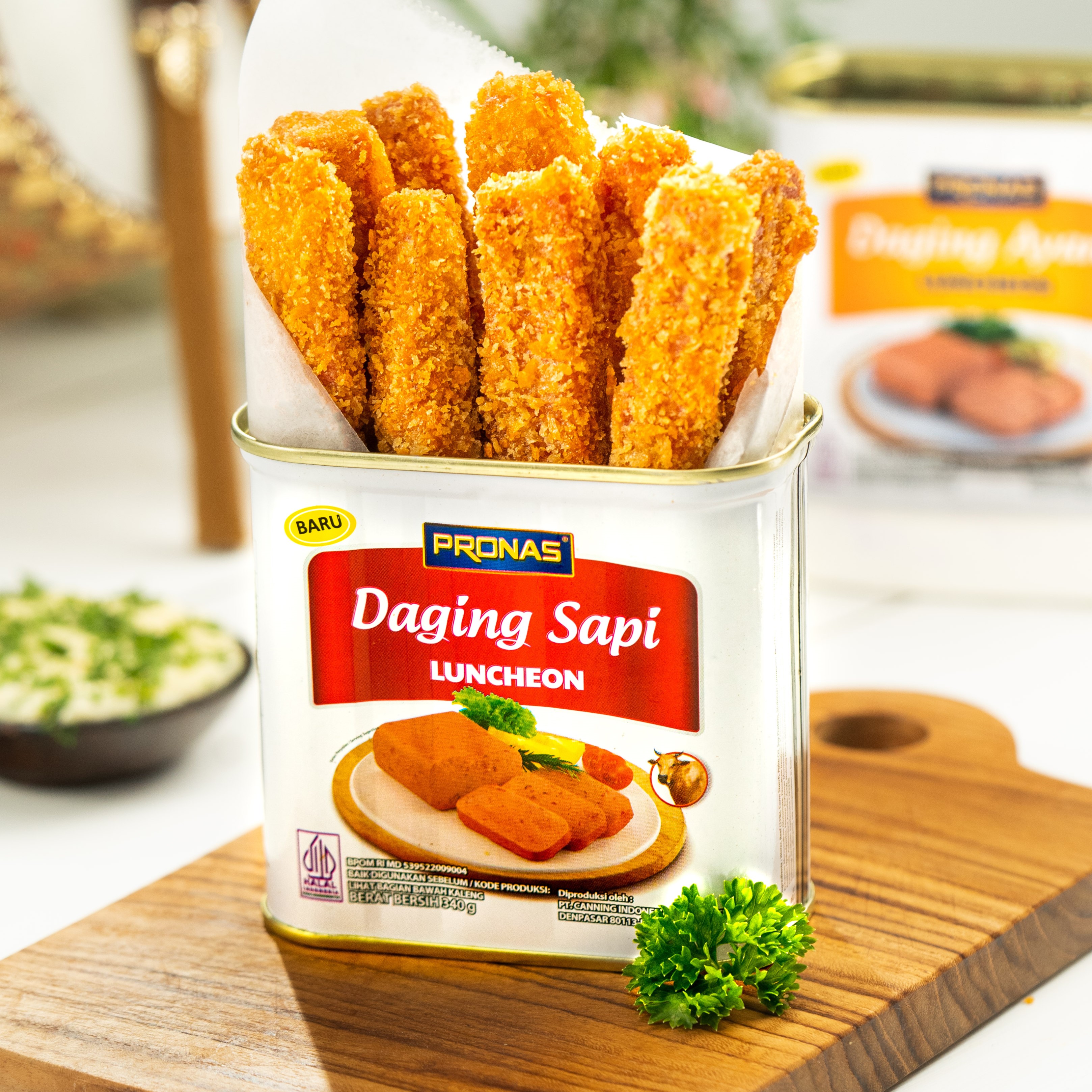 Resep Crispy Luncheon Fries Sederhana Rumahan di Yummy App