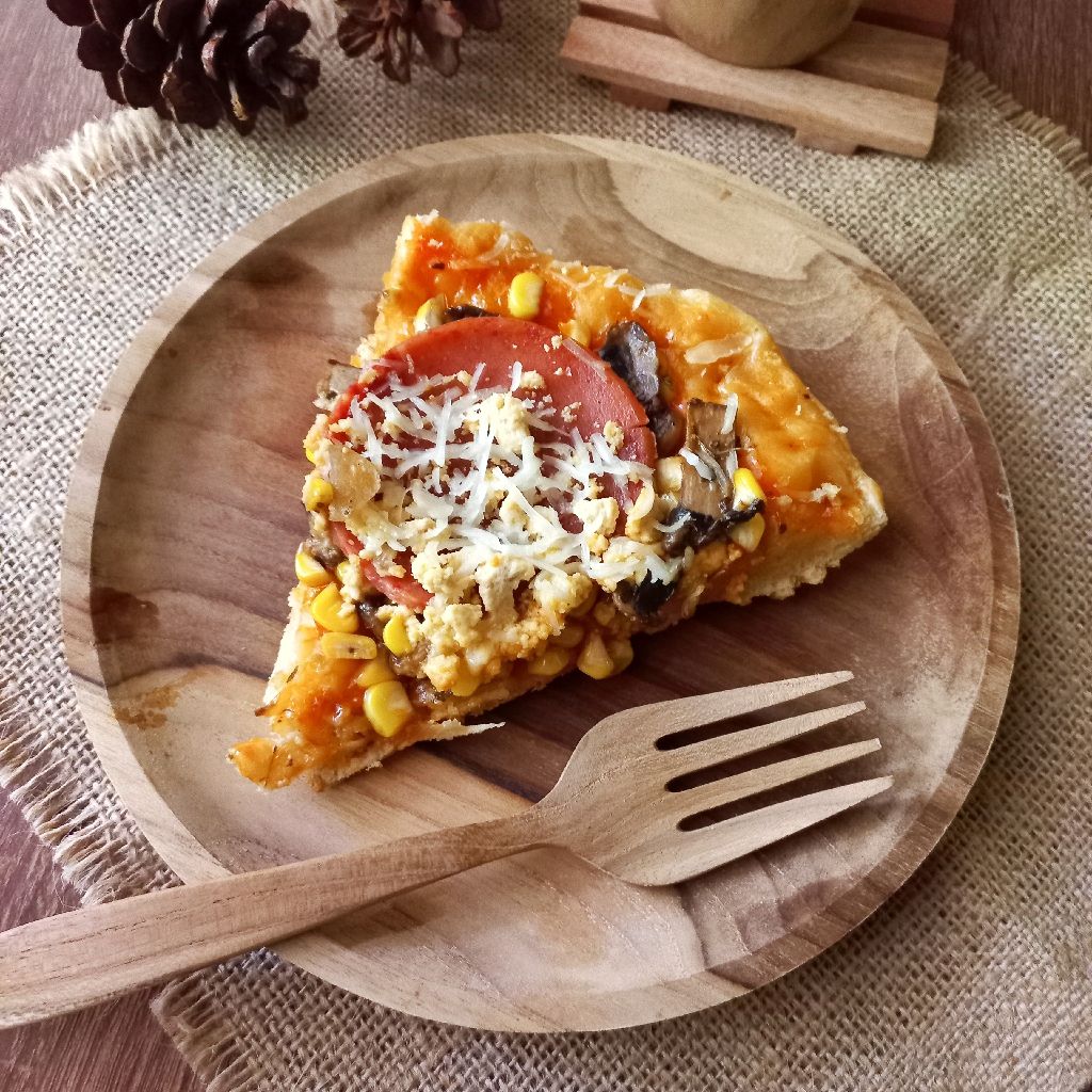 Resep Pizza Jamur Jagung Pepperoni Sederhana Rumahan di Yummy App