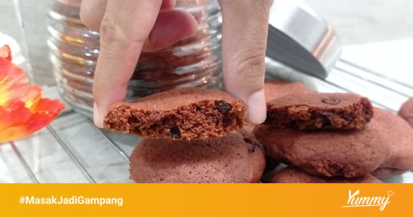 Resep Red Velvet Cookies Sederhana Rumahan Di Yummy App