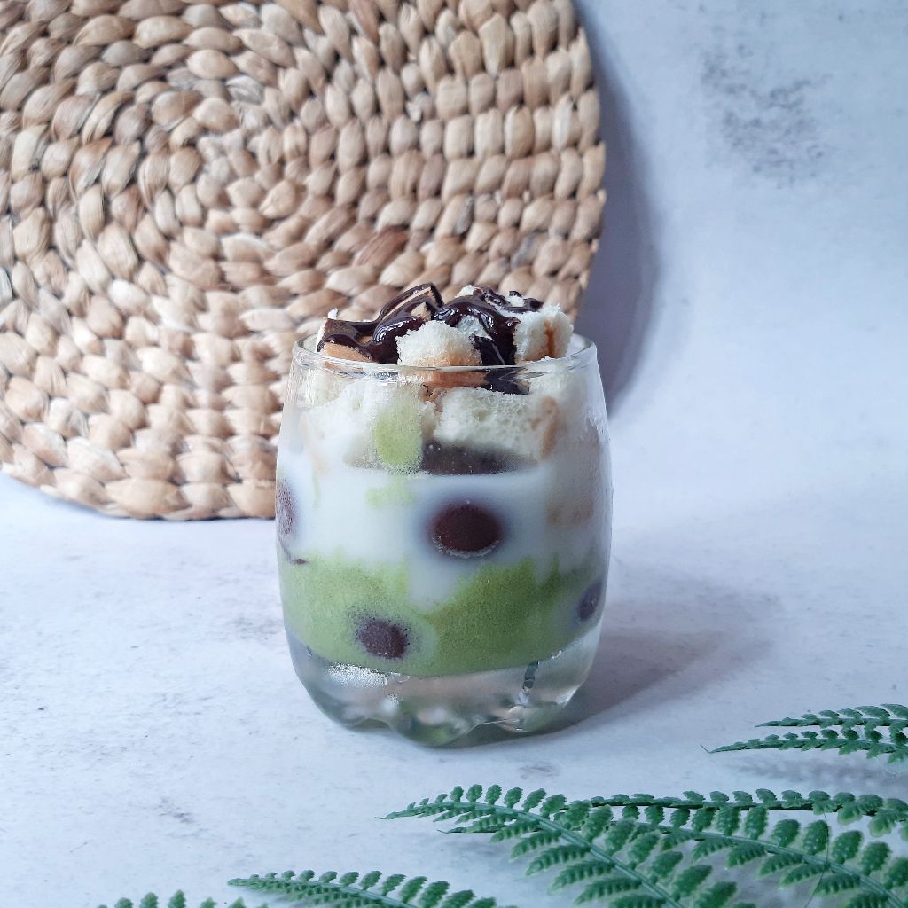 Resep Es Roti Greentea Boba Jelly Sederhana Rumahan di Yummy App