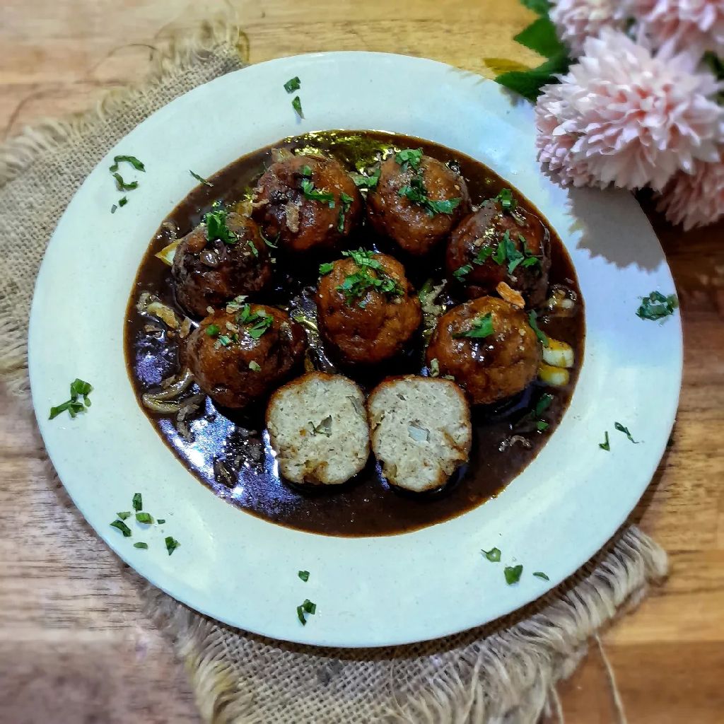 Resep Bola-Bola Ayam Saus Malbi Palembang Sederhana Rumahan di Yummy App