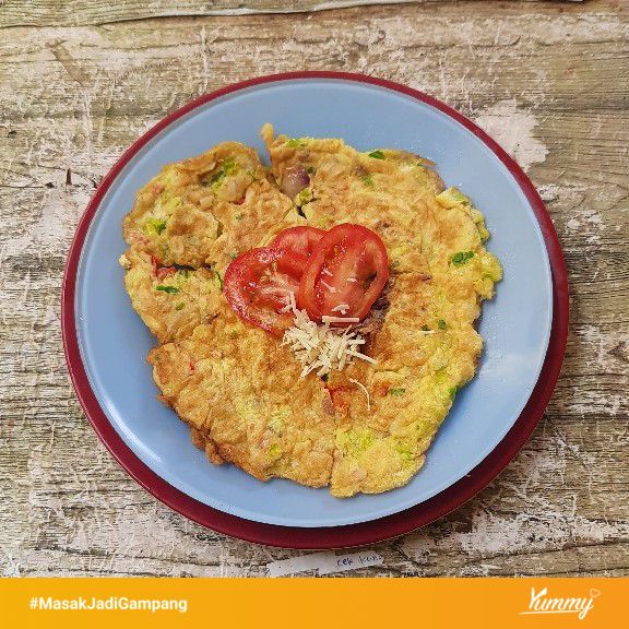 Resep Telur Dadar Tomat Sederhana Rumahan Di Yummy App