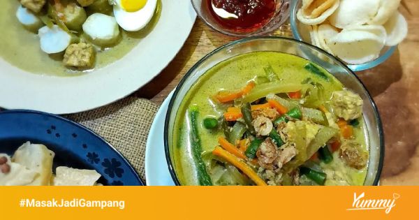 Resep Lontong Sayur Betawi Sederhana Rumahan Di Yummy App
