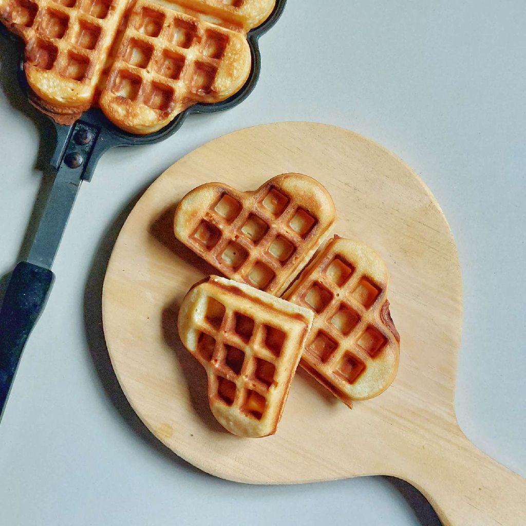 Resep Waffle Crunchy Sederhana Rumahan di Yummy App