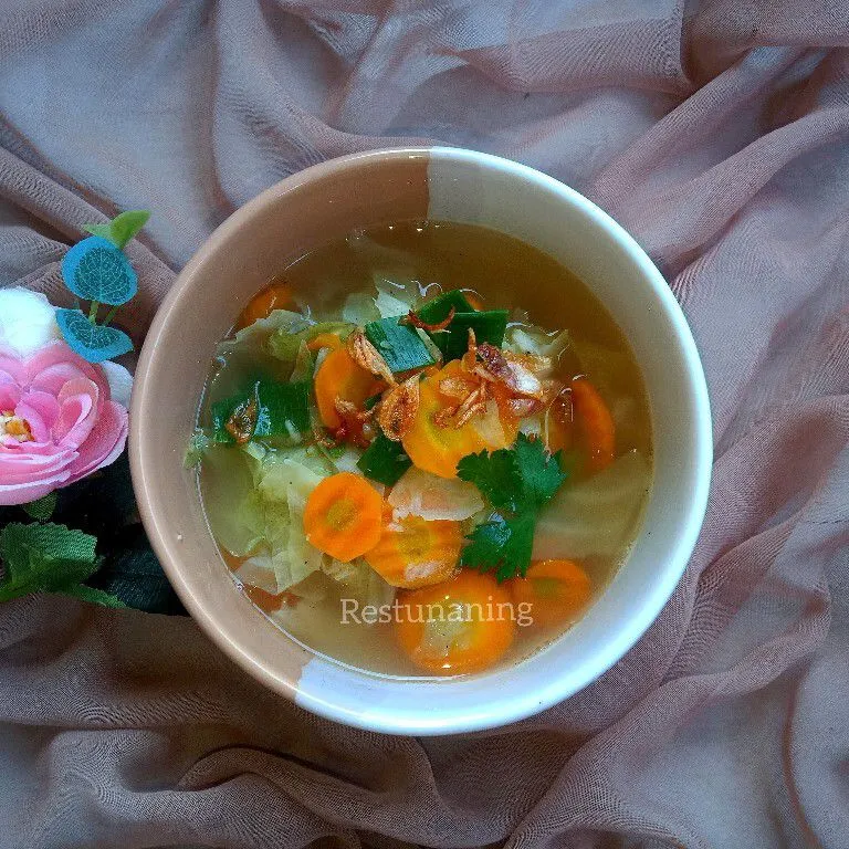 Resep Sup kubis wortel Sederhana Rumahan di Yummy App