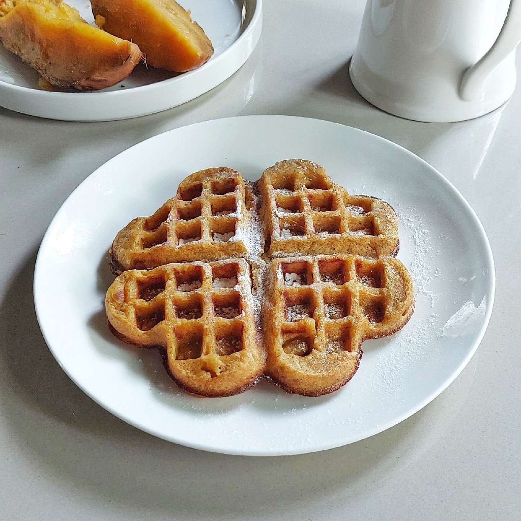 Resep Waffle Ubi Rambat Sederhana Rumahan di Yummy App