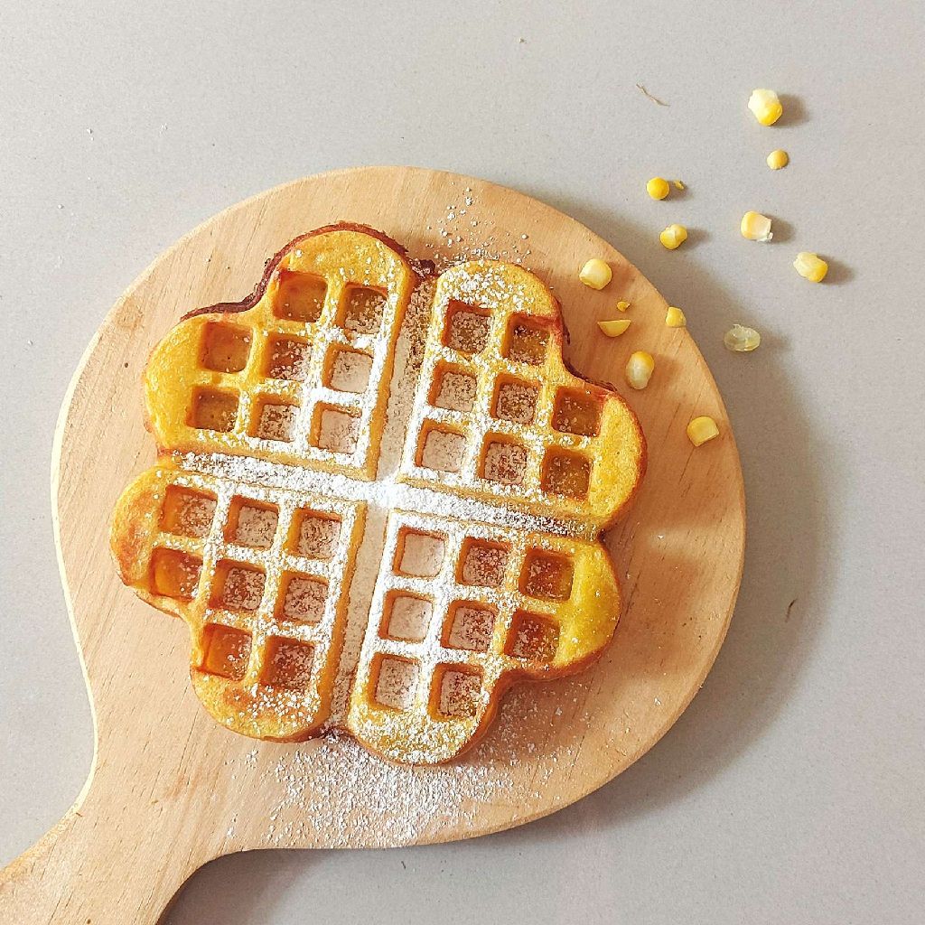 Resep Waffle Jagung Sederhana Rumahan di Yummy App