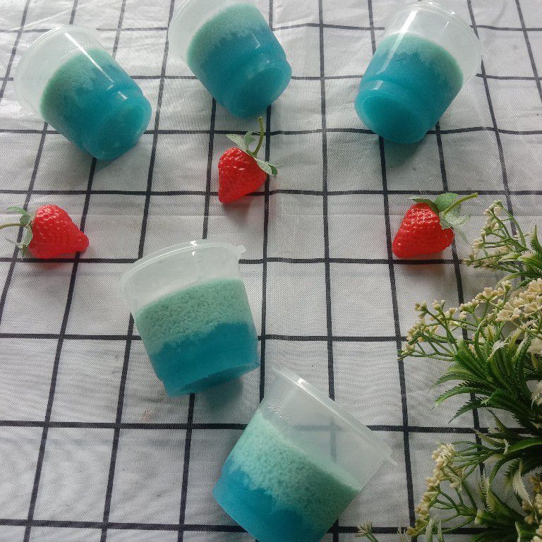 Resep Puding Lumut Biru Karang Laut Sederhana Rumahan di Yummy App
