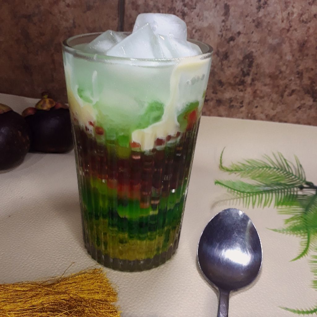 Resep Es Pelangi Sederhana Rumahan di Yummy App