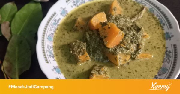 Resep Gulai Labu Pucuk Ubi Tumbuk Sederhana Rumahan Di Yummy App