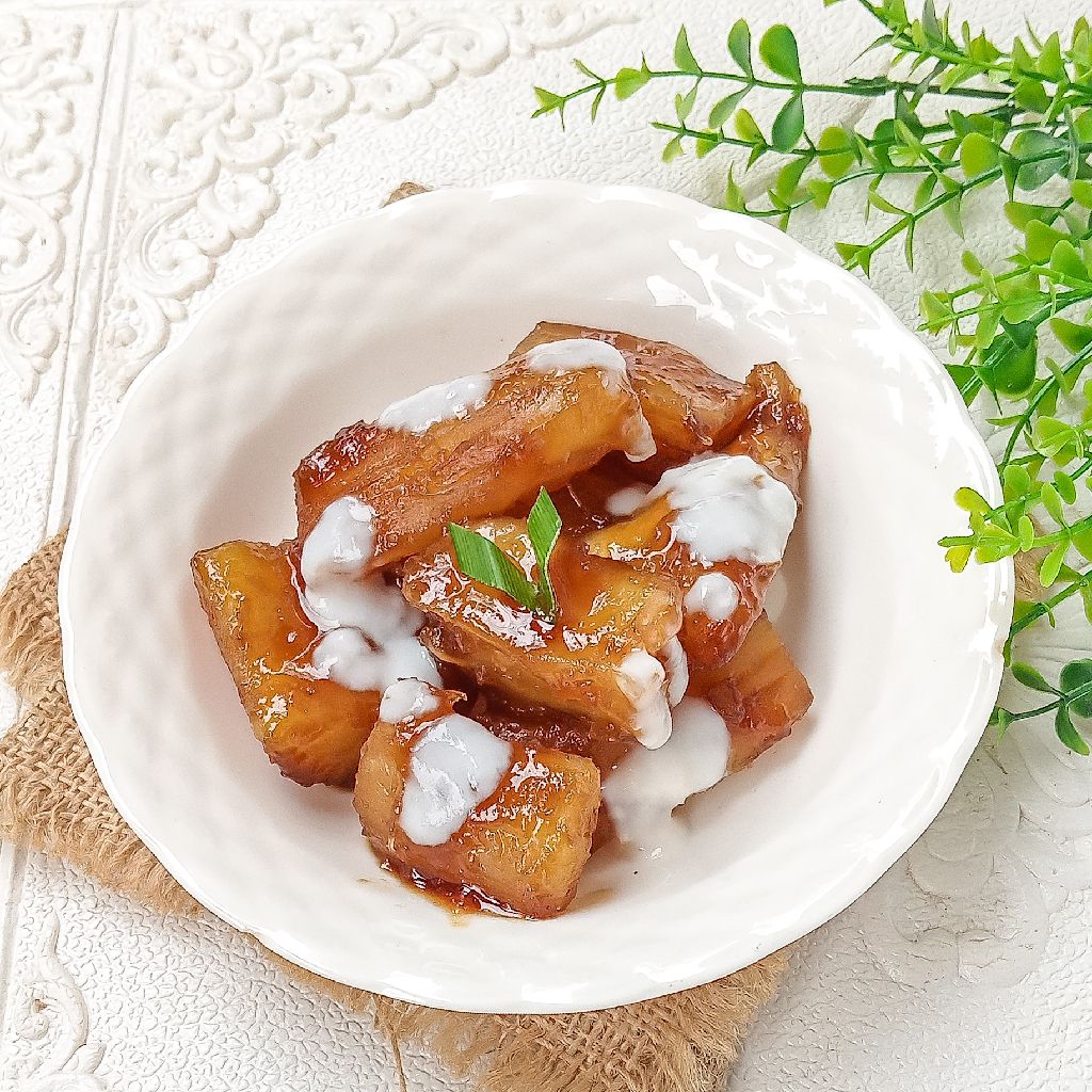 Resep Singkong Karamel Sederhana Rumahan di Yummy App