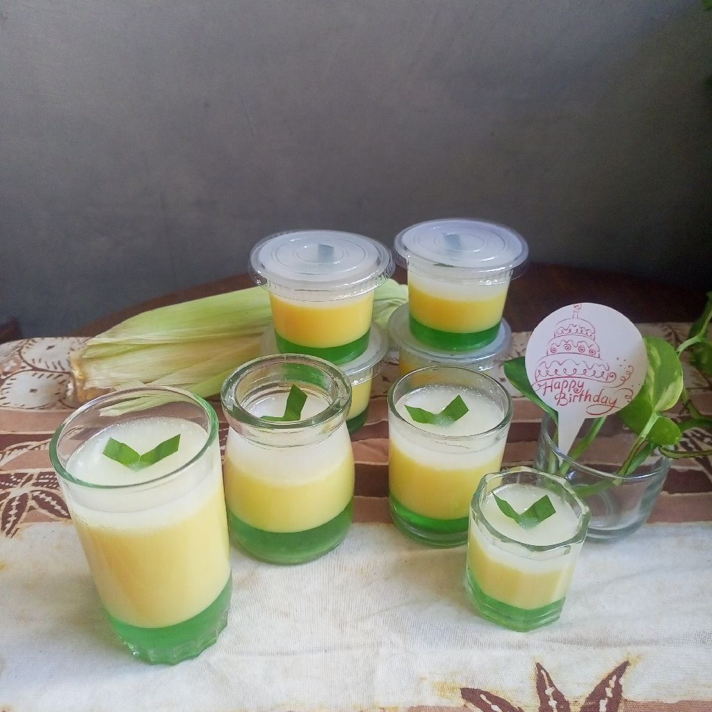 Resep Pudding Jagung #PuddingCantikuntukYummy Sederhana Rumahan di ...