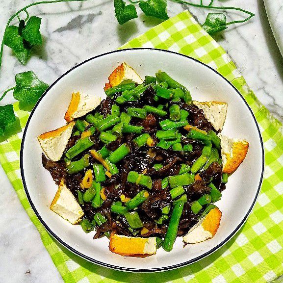 Resep Oseng buncis jamur lember tahu Sederhana Rumahan di Yummy App