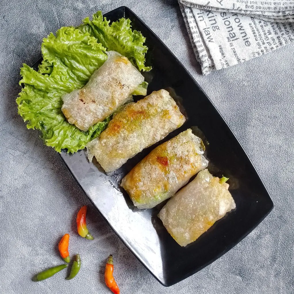 Resep Lumpia Ayam Rice Paper Sederhana Rumahan di Yummy App