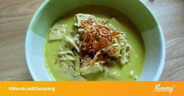 Resep Sayur Nangka Kuah Santan Sederhana Rumahan Di Yummy App
