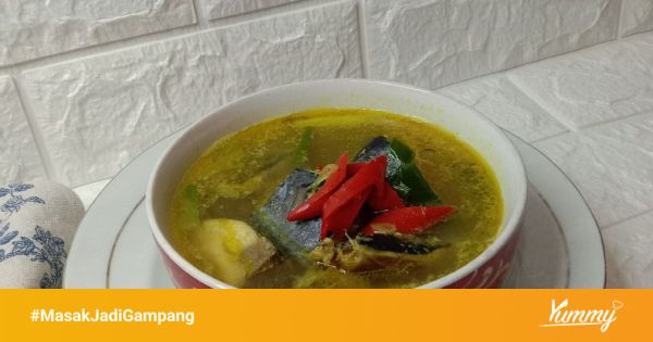 Resep Ikan Kuah Kuning Sederhana Rumahan Di Yummy App