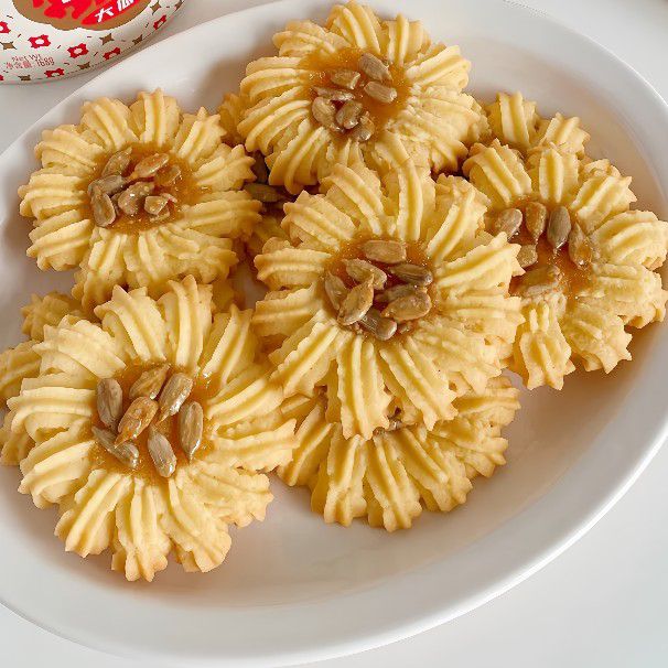 Resep Cookies Bunga Matahari Sederhana Rumahan di Yummy App