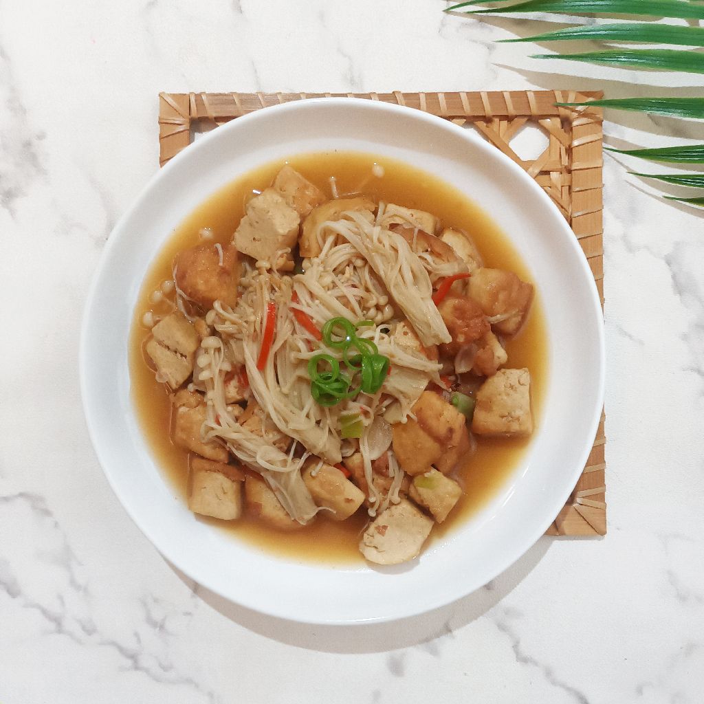 Resep Cah Tahu Enoki Sederhana Rumahan di Yummy App