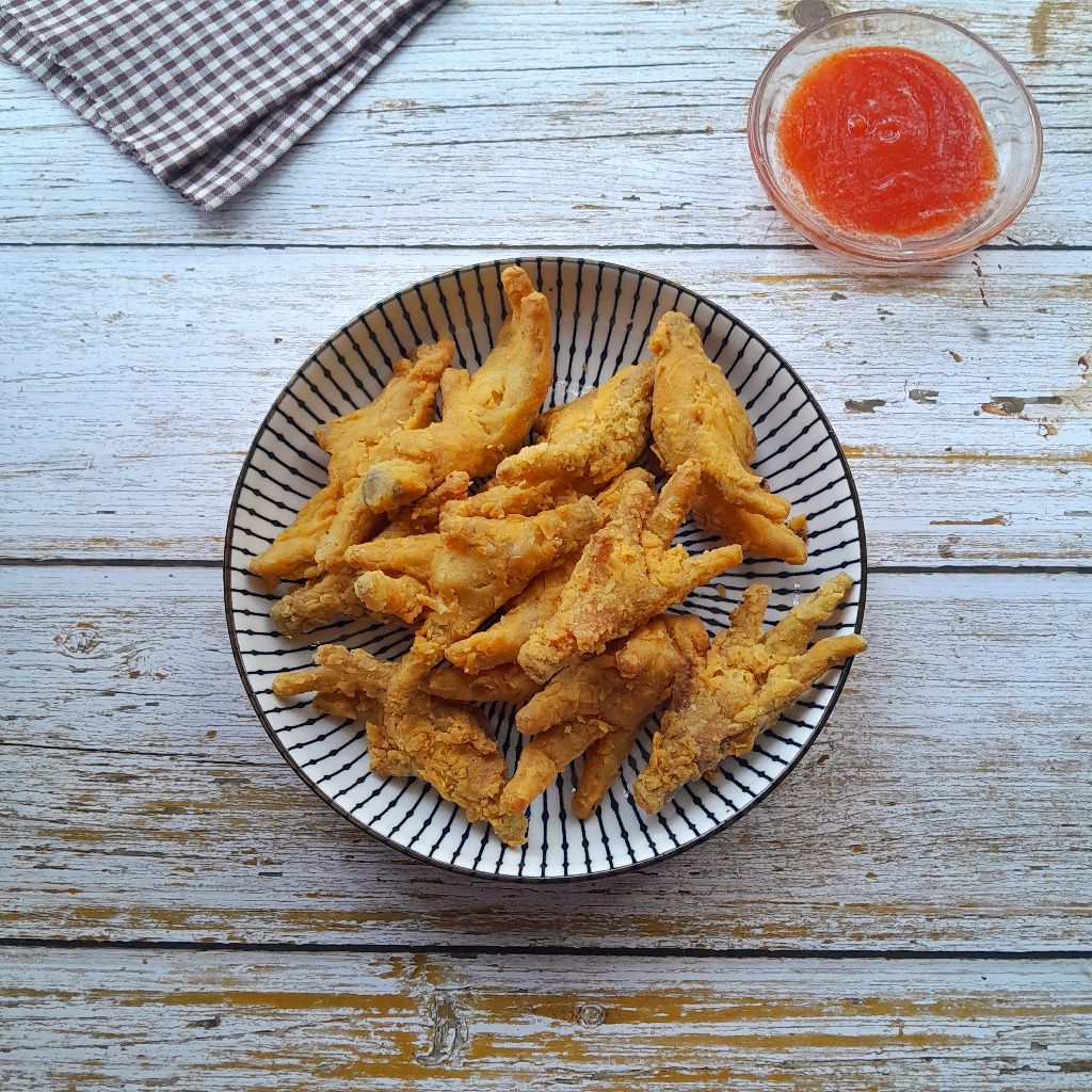Resep Ceker Goreng Tepung Sederhana Sederhana Rumahan di Yummy App