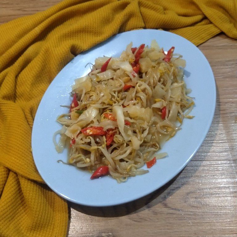 Resep Oseng Tauge Kol Sederhana Rumahan di Yummy App