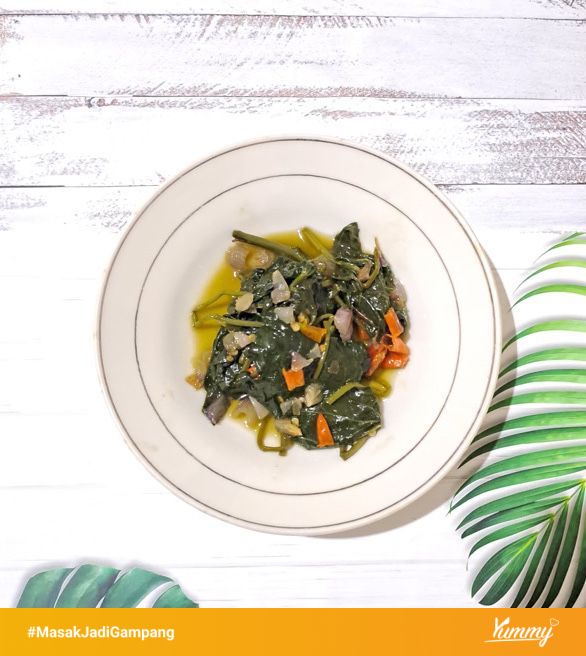 Resep Tumis Daun Ubi Jalar Sederhana Rumahan Di Yummy App