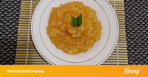 Resep Bubur Apel Simple Sederhana Rumahan Di Yummy App