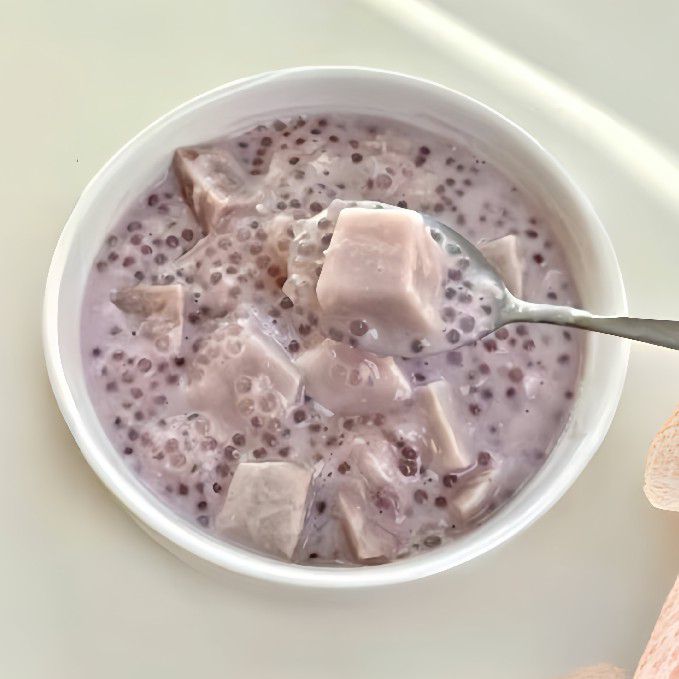 Resep Bubur Sagu Talas Kelapa Sederhana Rumahan di Yummy App