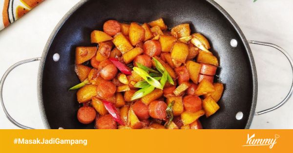 Resep Kentang Sosis Masak Saus Teriyaki Sederhana Rumahan Di Yummy App