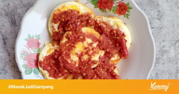 Resep Telur Ceplok Pedas Sederhana Rumahan Di Yummy App
