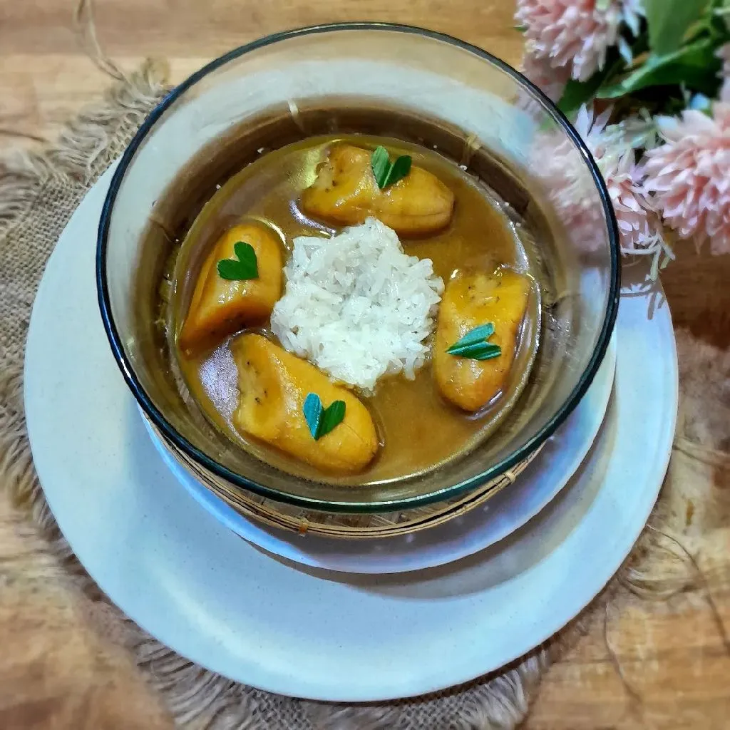 Resep Pulut Pengat Pisang Khas Malaysia Sederhana Rumahan di Yummy App